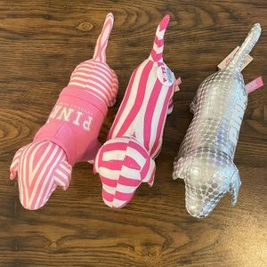 PINK Victoria's Secret | Other | 3 Victorias Secret Dogs Sold Together ...